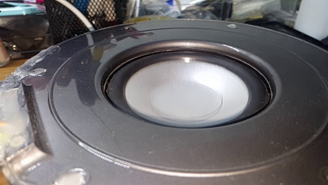 Low bass excursion ... 5w Rms Dual coil speaker - YouTube