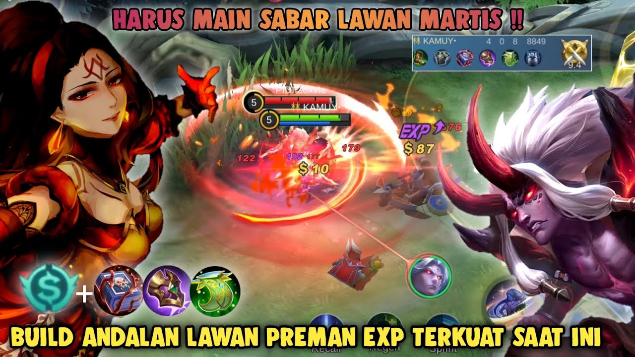 PAKE BUILD ESME INI UNTUK NGELAWAN MARTIS BUILD ESMERALDA TERSAKIT DAN ...
