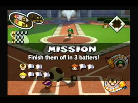 Let's Play Mario Superstar Baseball - Challenge Mode - Mario (Part 3 ...
