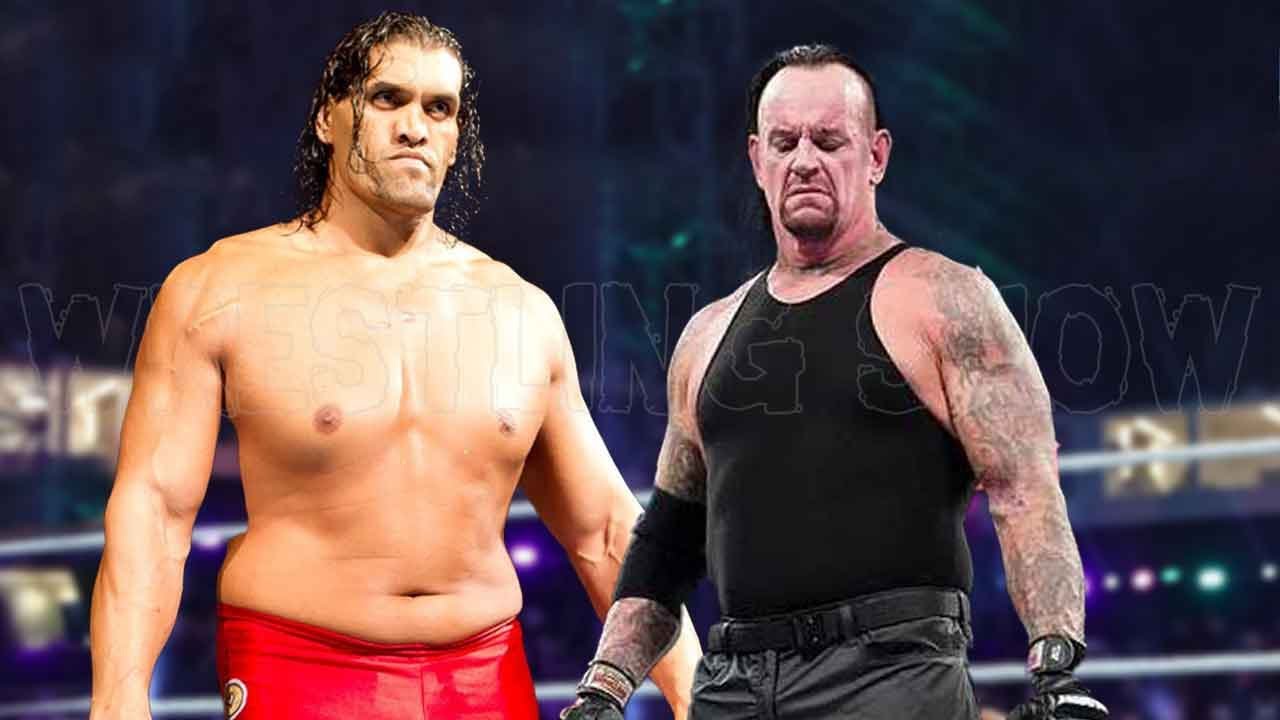 Great Khali vs Undertaker Match Wrestling Show - YouTube