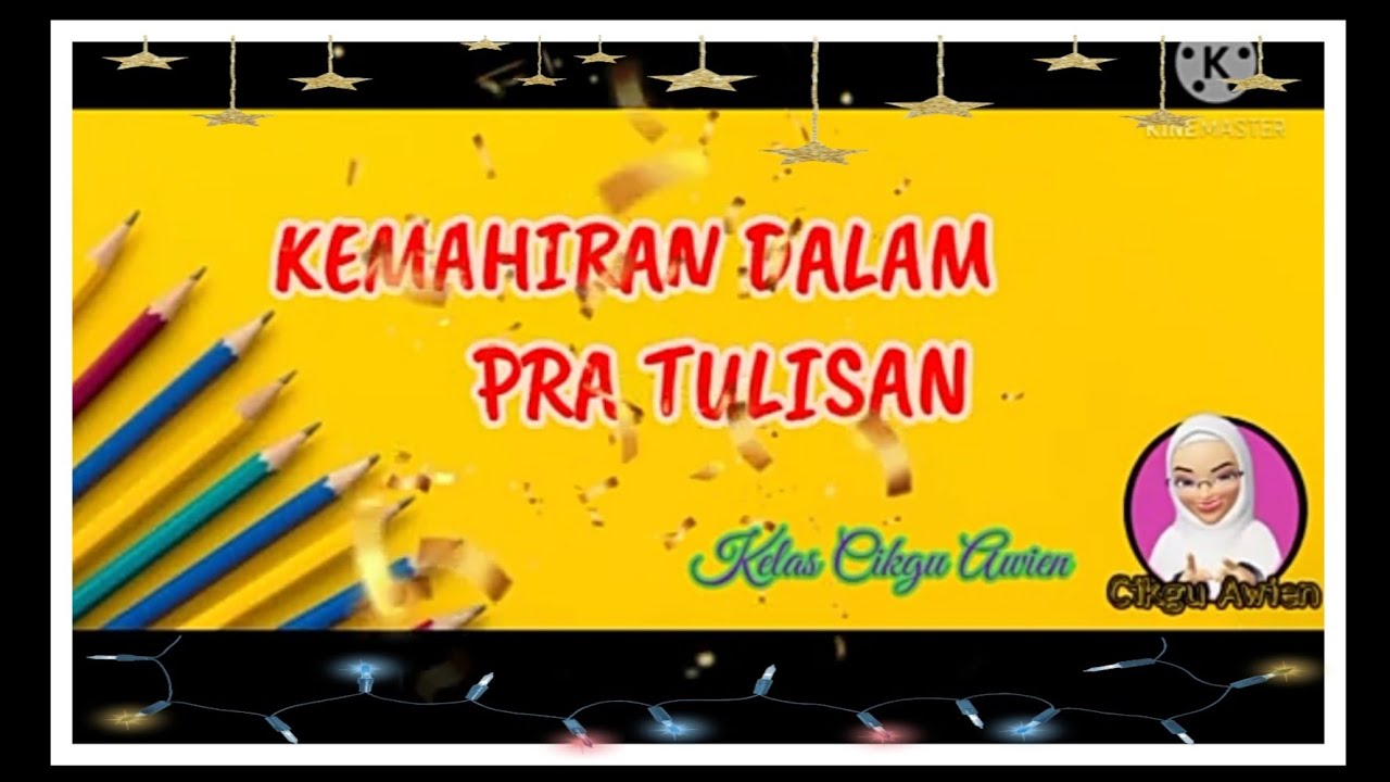KEMAHIRAN PRA TULISAN - YouTube