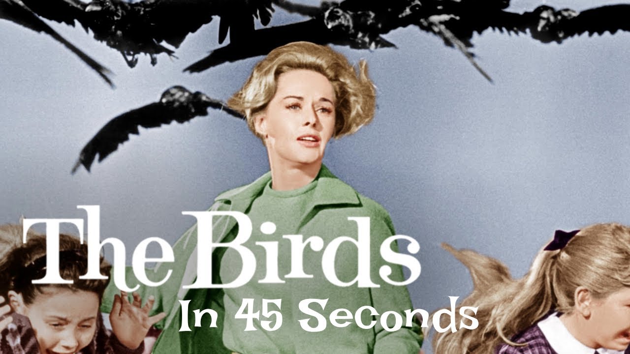 THE BIRDS (IN 45 SECONDS) - YouTube