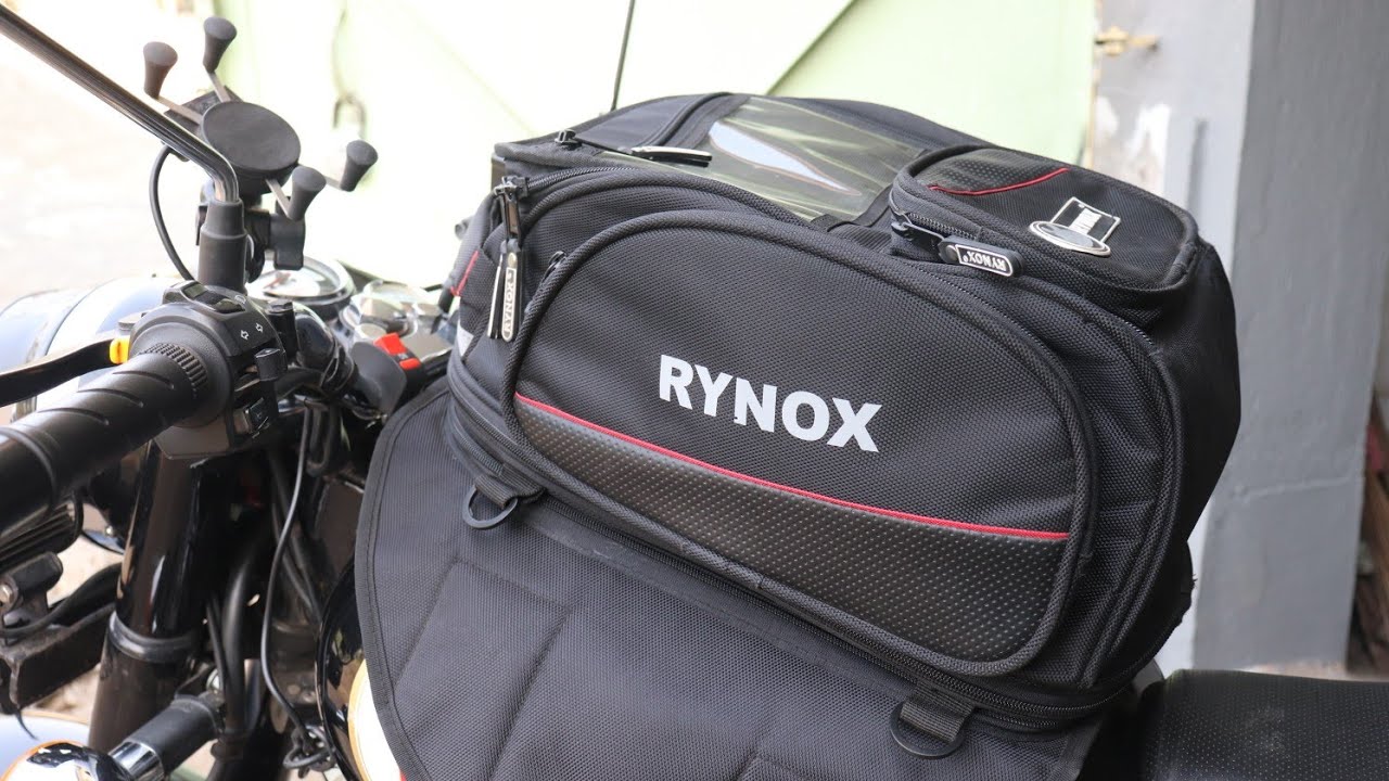 Rynox magnetic tank bag ||Best Tank bag for Motorcycl || Review || # ...