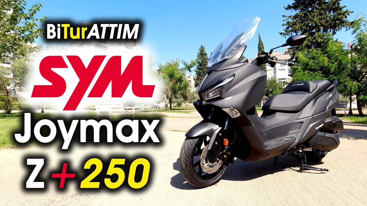 SYM Joymax Z Plus İle "Bi Tur Attım" - YouTube