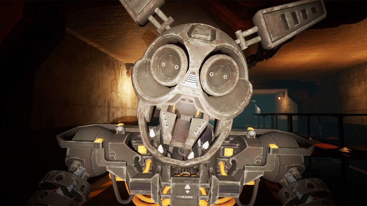 FNAF Security Breach - All Glamrock Endos With Ruin Roxy Face - YouTube