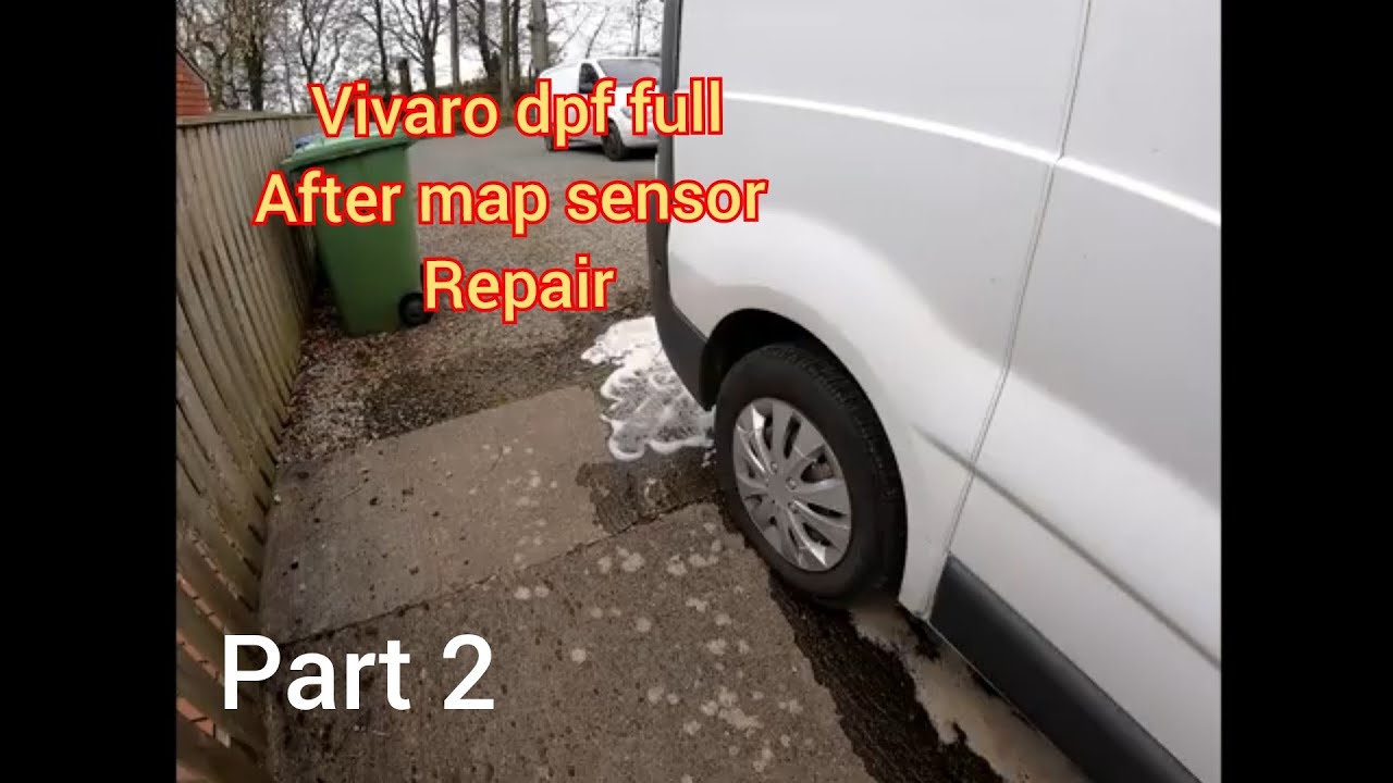 vauxhall vivaro 2014 dpf cleaning part 2 - YouTube