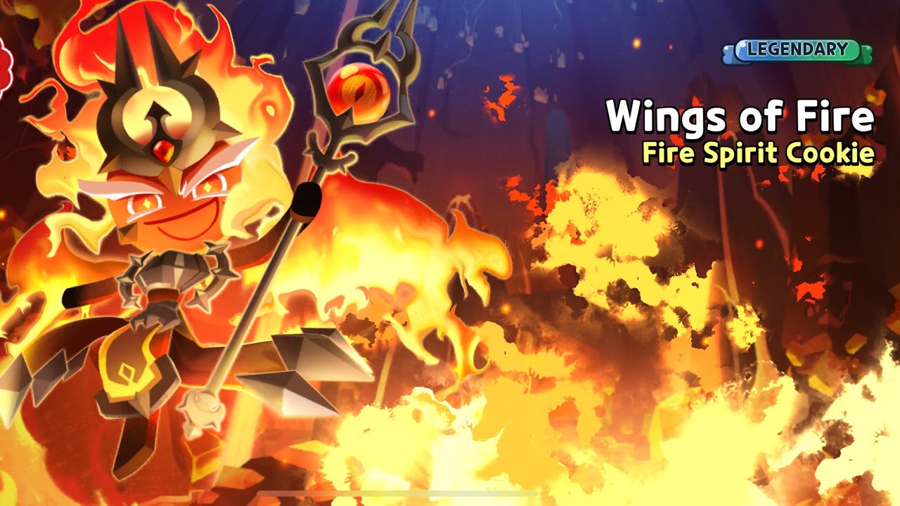 I GOT FIRE SPIRIT COOKIE COSTUME!!!!!!! - YouTube
