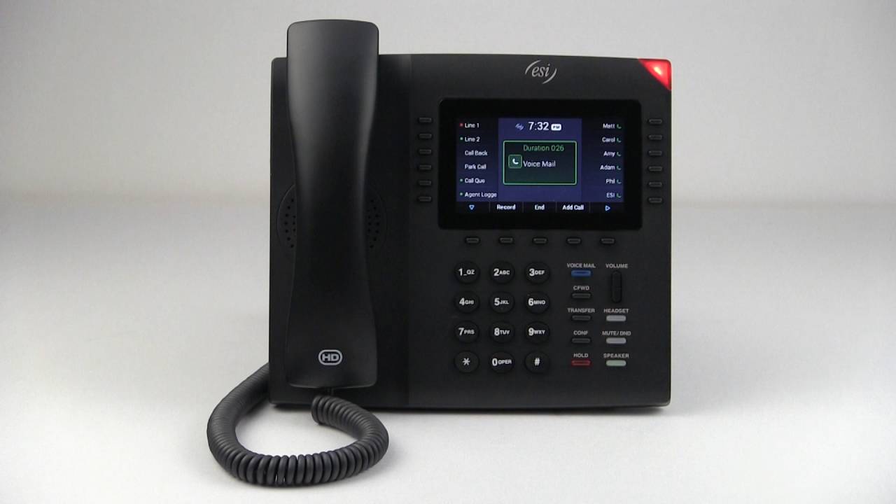 ESI ePhone4: Setting your Password - YouTube