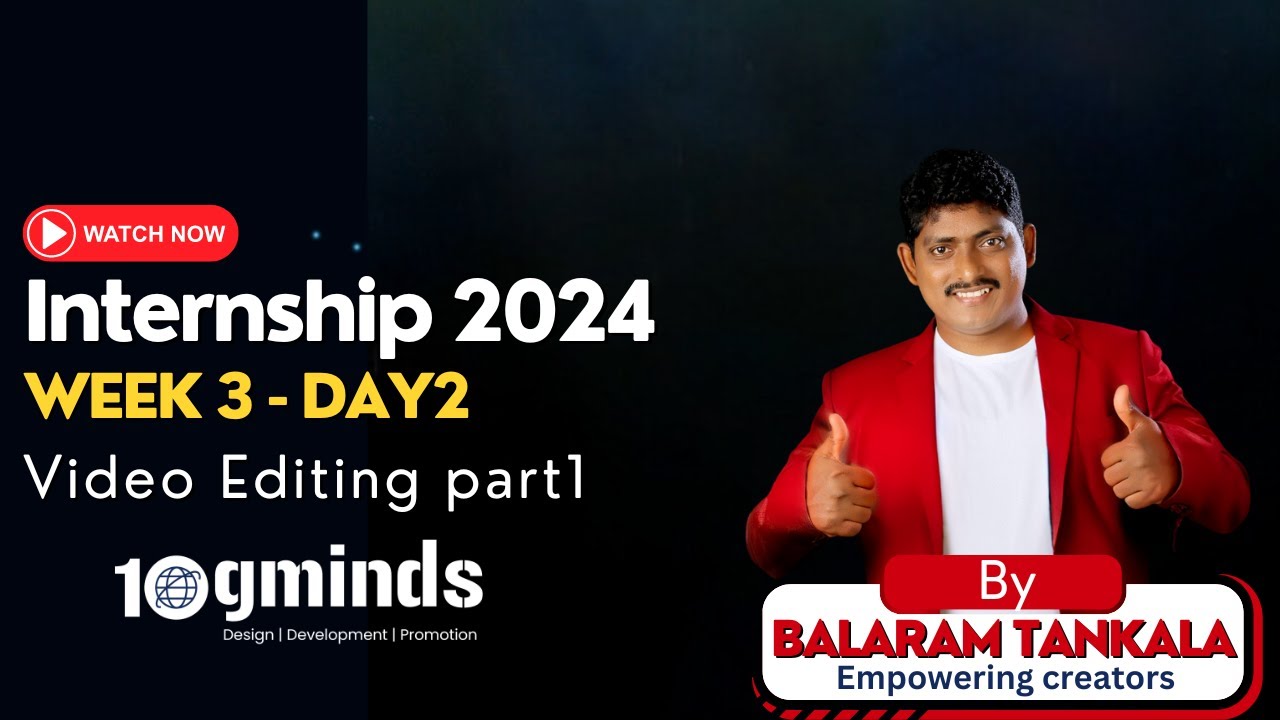 Internship week3 day2 Canva video editing basics - YouTube