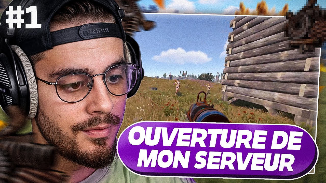 J'OUVRE MON SERVEUR RUST : RUSTARA ! ☢️ - YouTube