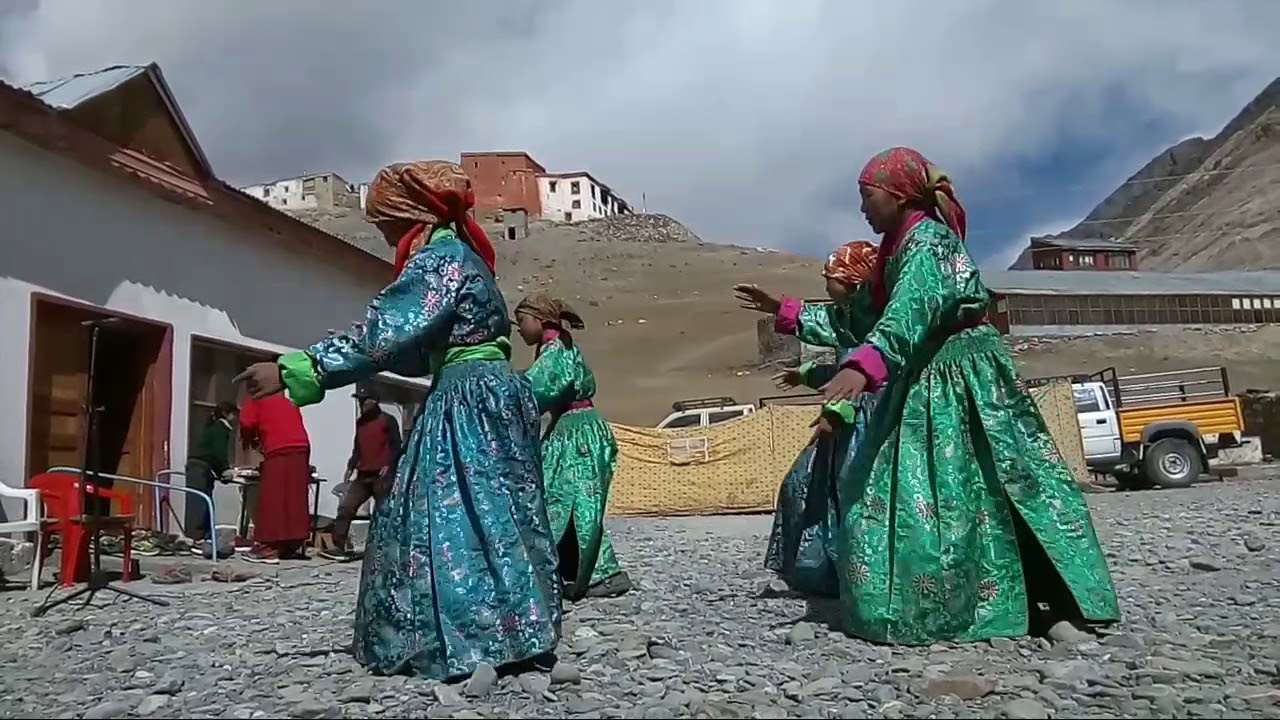Wonderful dancing in our small village and small students.. - YouTube