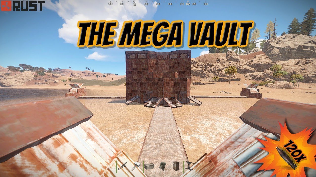 RUST | Base Build #2 | stability Bunker Base - YouTube