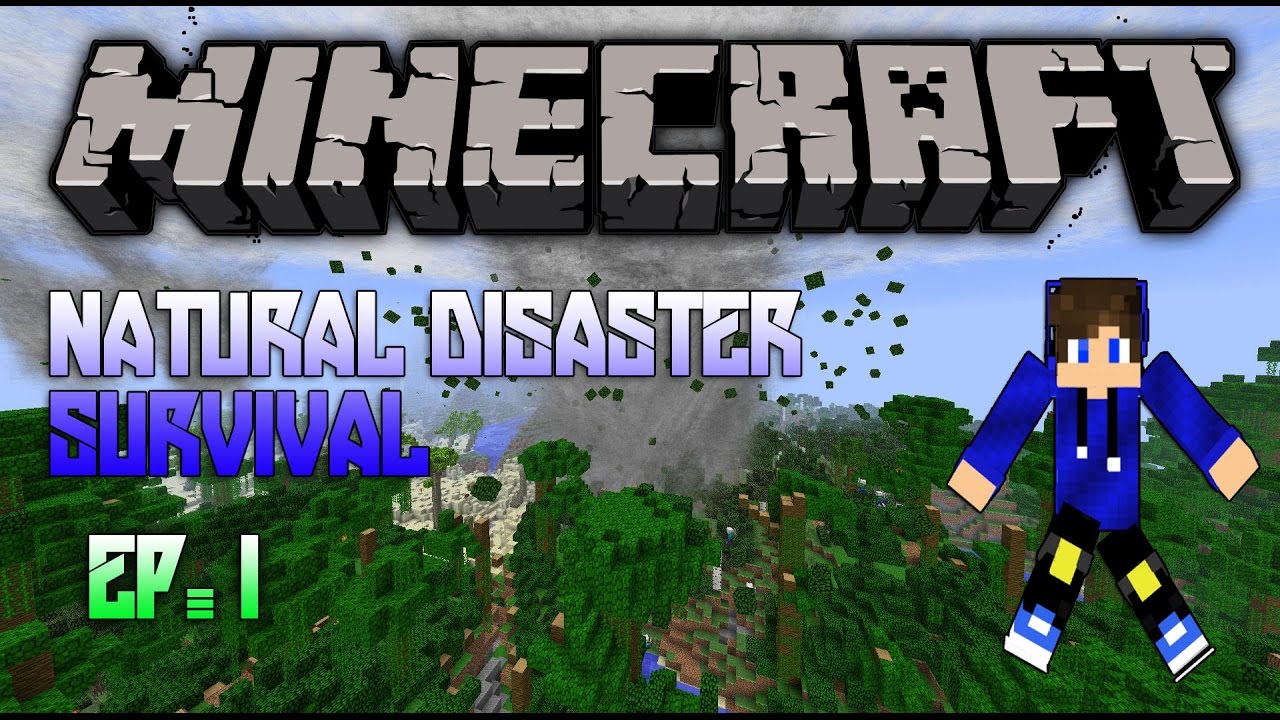 Minecraft Natural Disaster Survival Let's Play S1E01 - YouTube