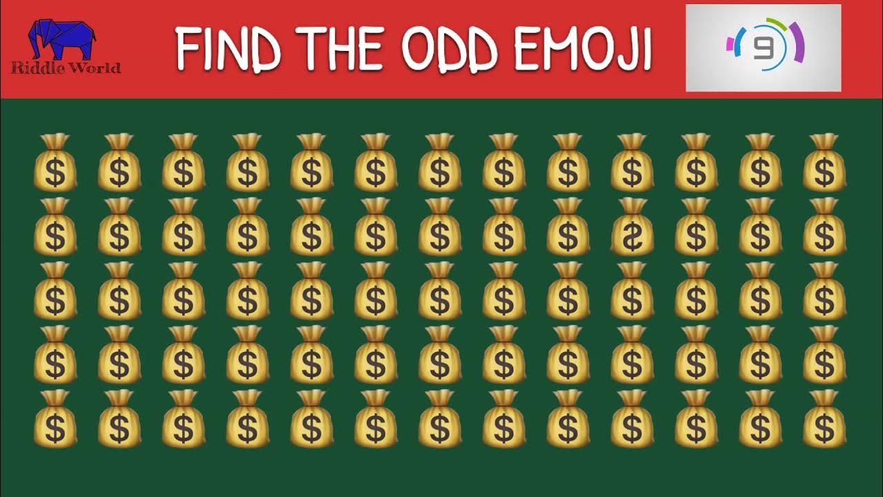 10 Easy Emoji Riddles 90% fails to answer | Find the odd emoji | Riddle ...