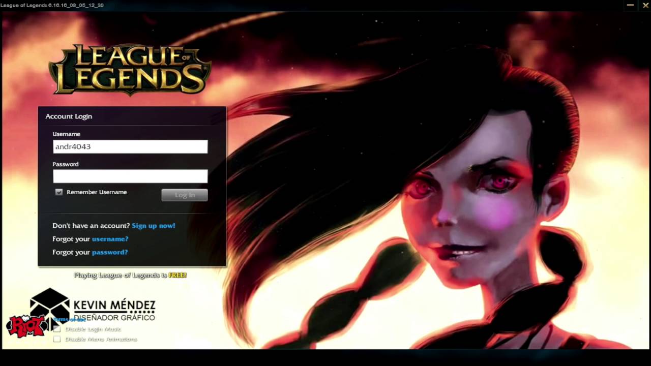 Jinx - Custom Login Screen League of Legends - YouTube