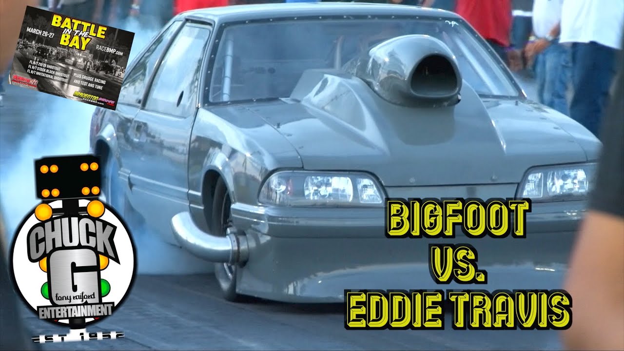 Bigfoot vs Eddie Travis @ Battle In The Bay - YouTube
