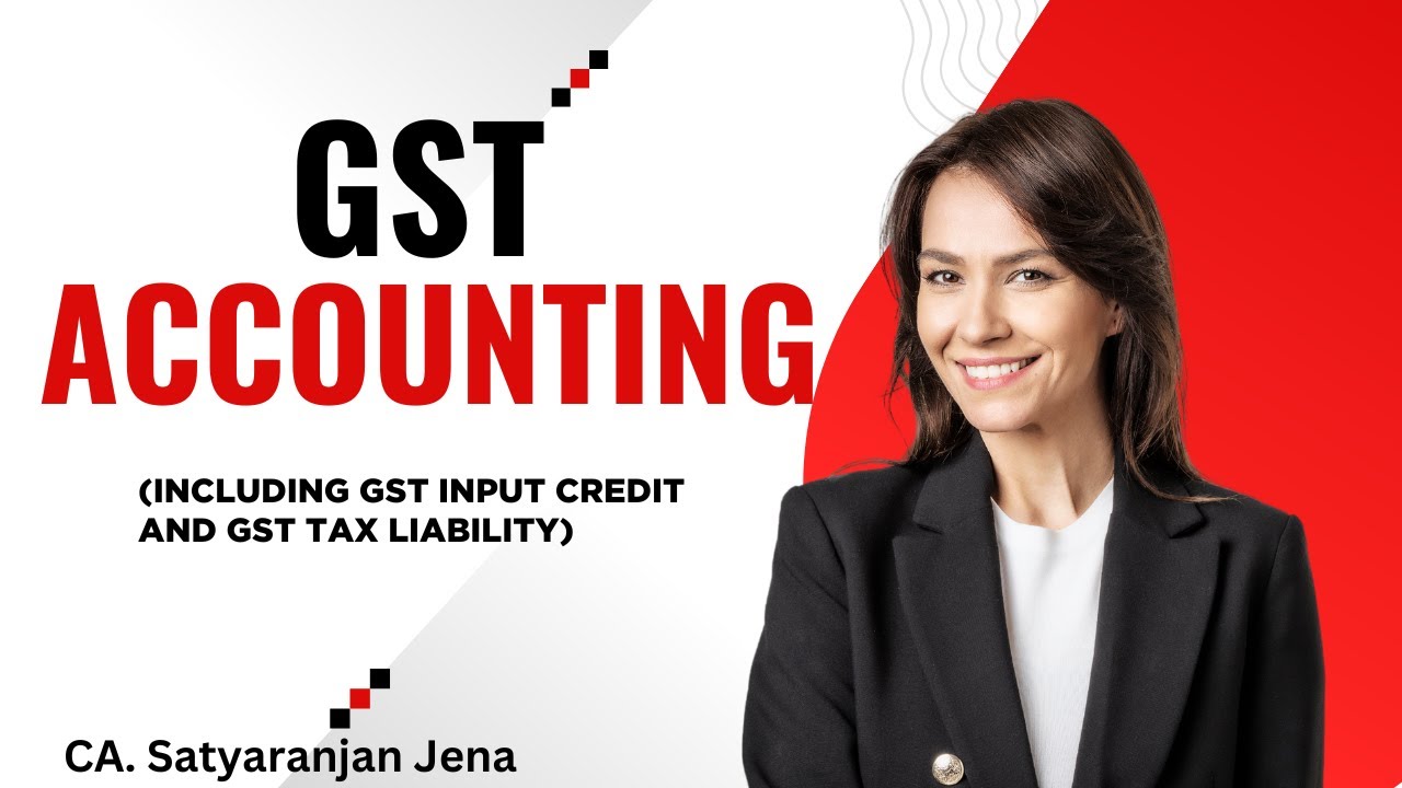 Journal/Accounting entries for GST Input tax credit and GST output tax ...