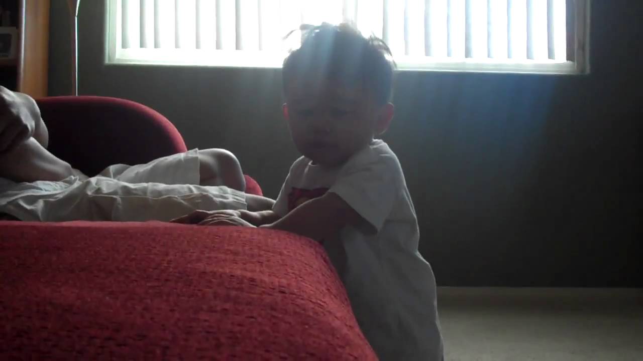 "I'm pooping! Pleeease go away!" - YouTube