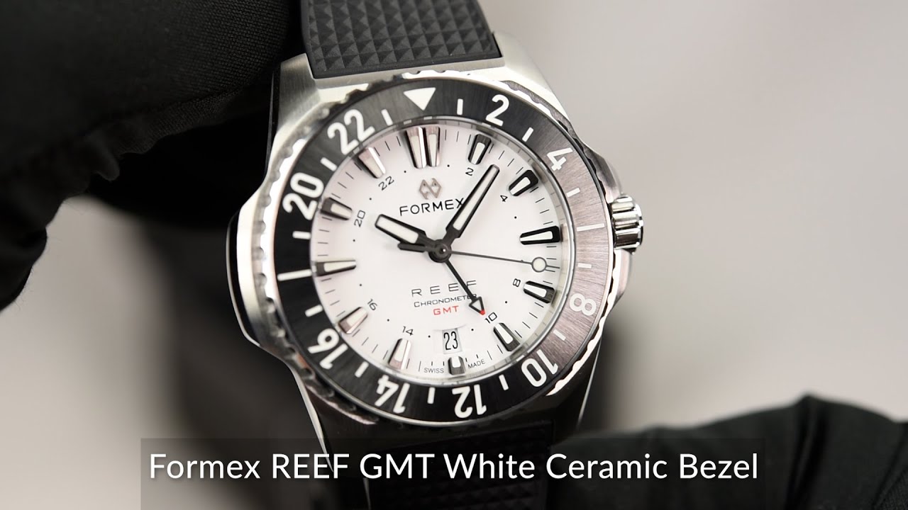 Formex REEF GMT White Ceramic Bezel - YouTube
