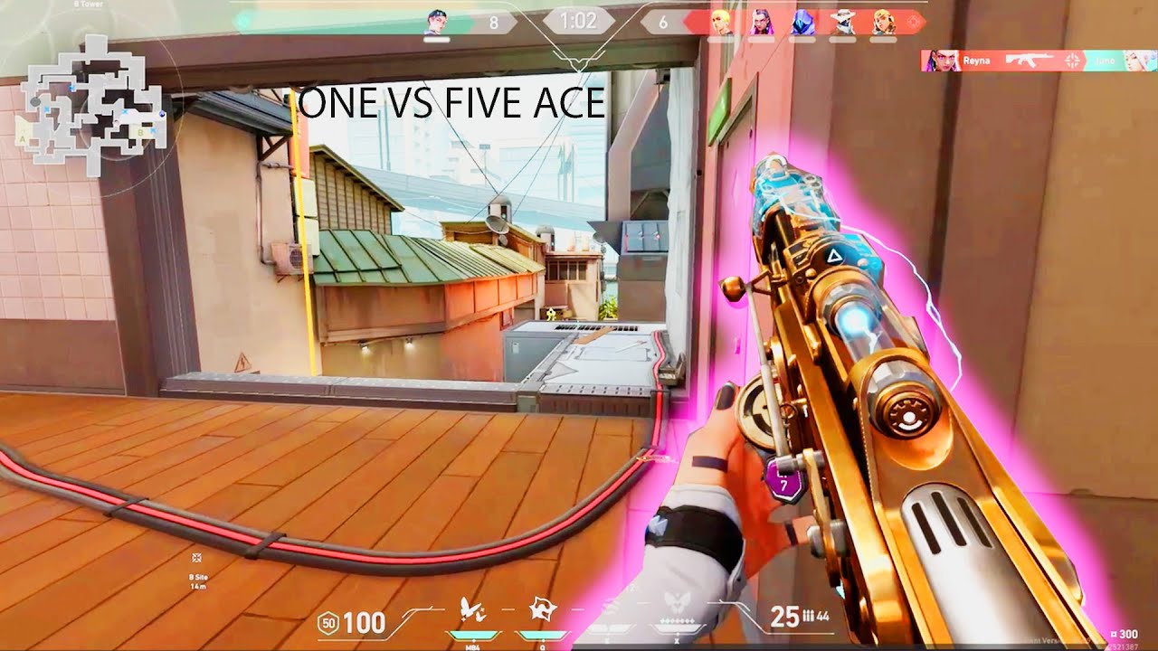 ONE VS FIVE ACE?!?!?! - YouTube
