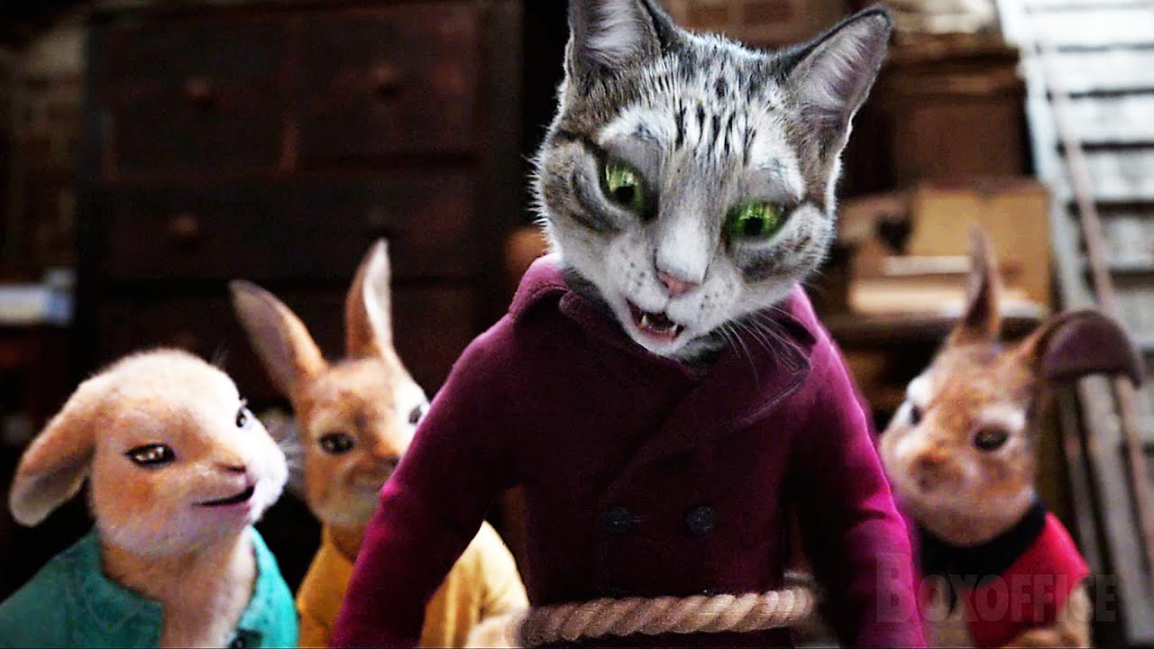 La venganza de los conejos | Escena final | Peter Rabbit: Conejo En ...