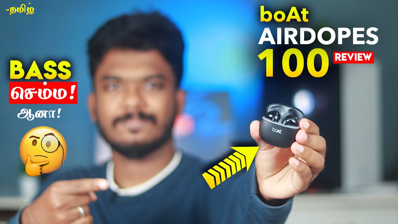 🔥boAt Airdopes 100 Tamil | Unboxing and Review | Best Bluetooth earbuds ...