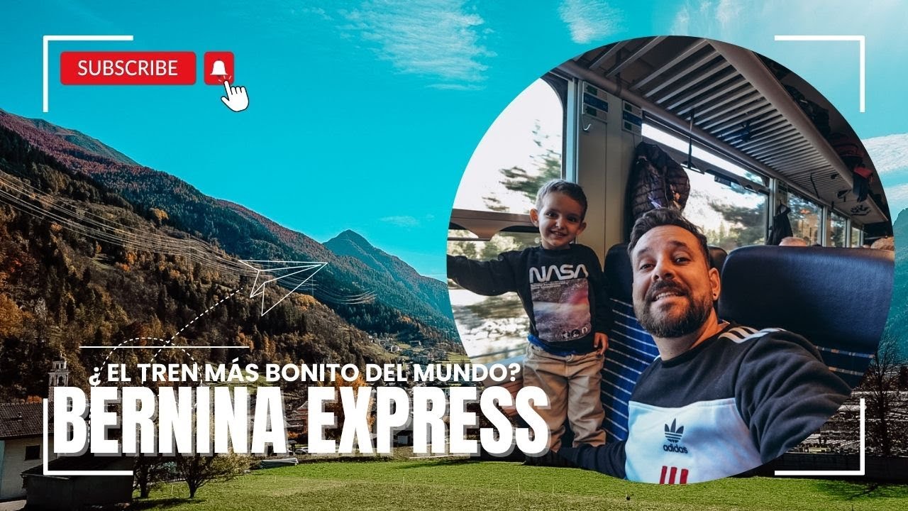 Bernina Express ¿ El tren más bonito del mundo ? Trayecto entre Italia ...