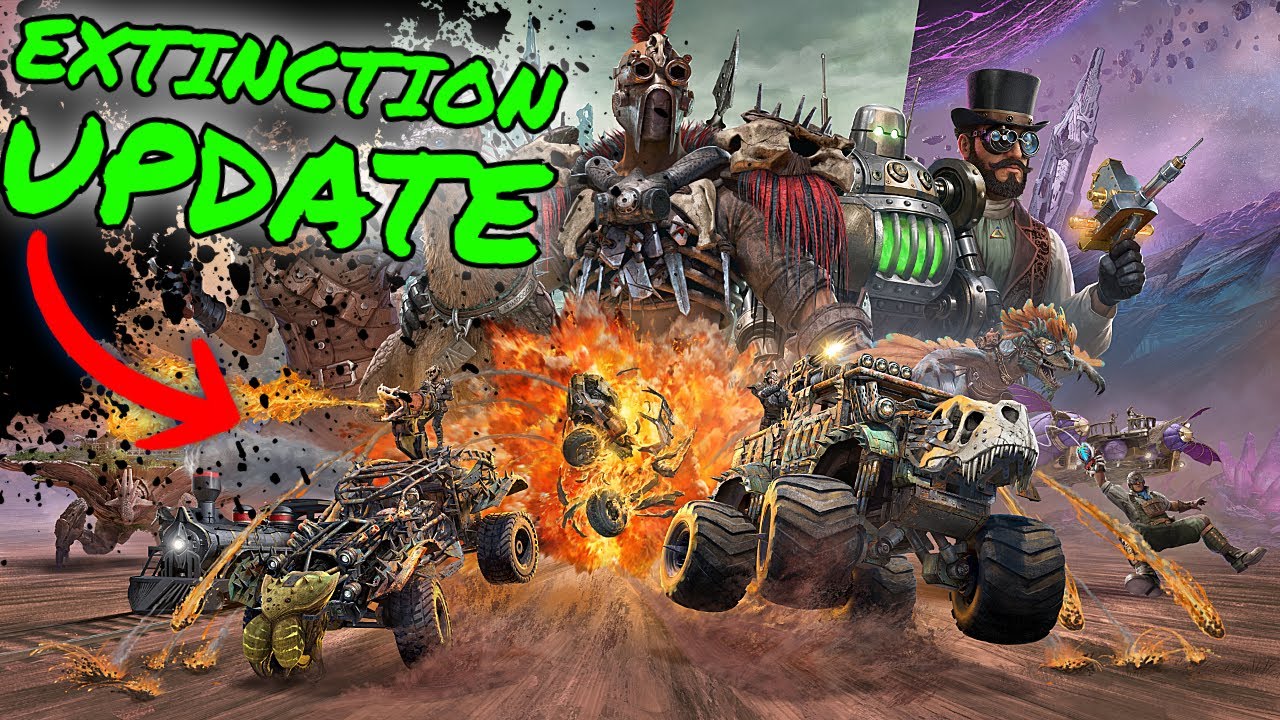 MASSIVE EXTINCTION Update! NEW Vehicles, NEW Creatures, New Structures ...