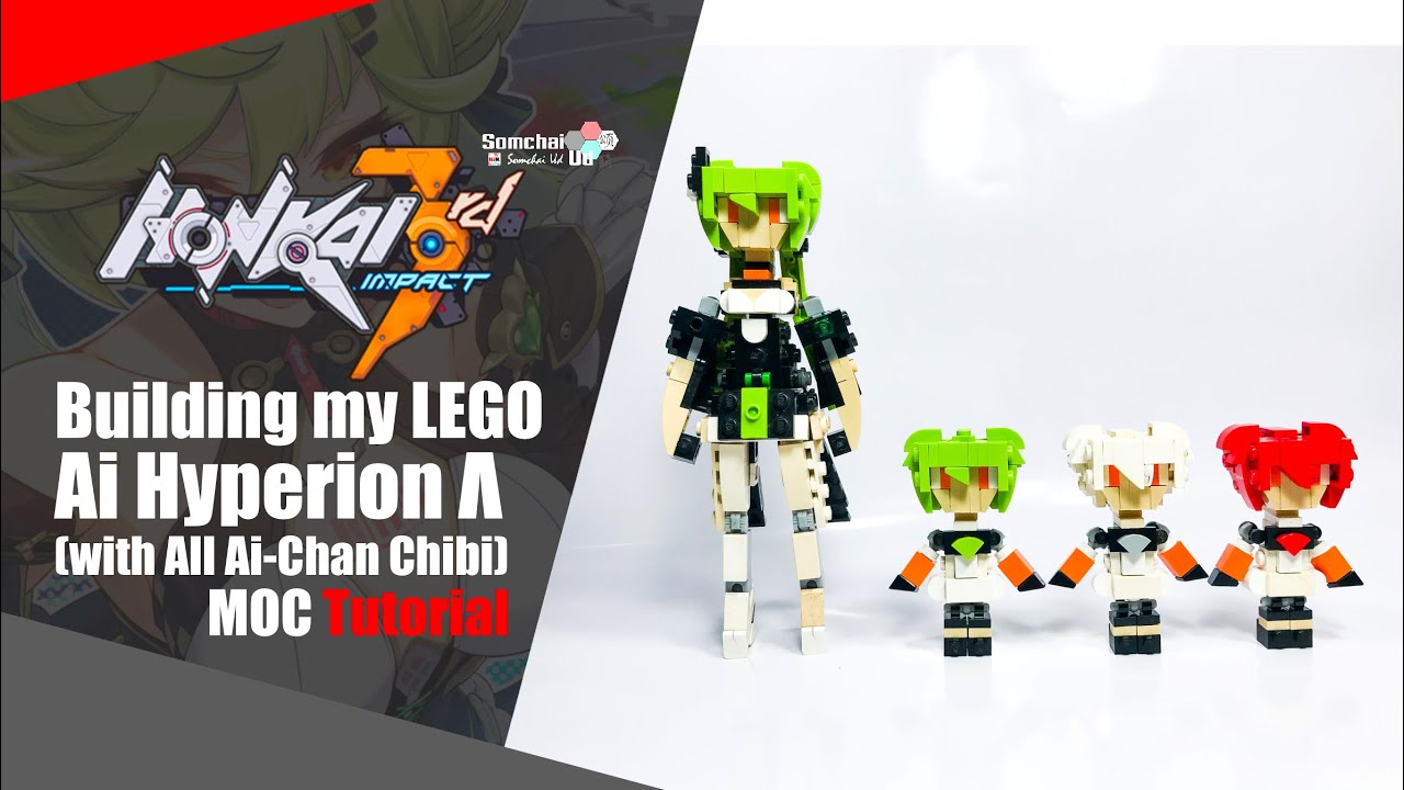 LEGO Honkai Impact 3rd Ai Hyperion Λ Figure (with All Ai-Chan Chibi ...