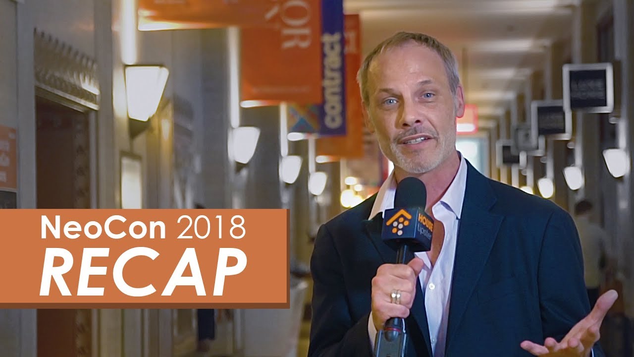 Designer Christopher Grubb Recaps NEOCON 2018 Highlights - YouTube