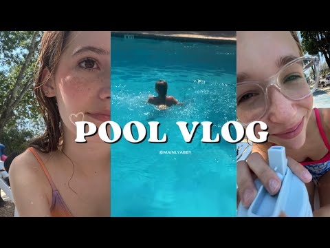 Pool Vlog! 🌊🏖️☀️ ft. emma!
