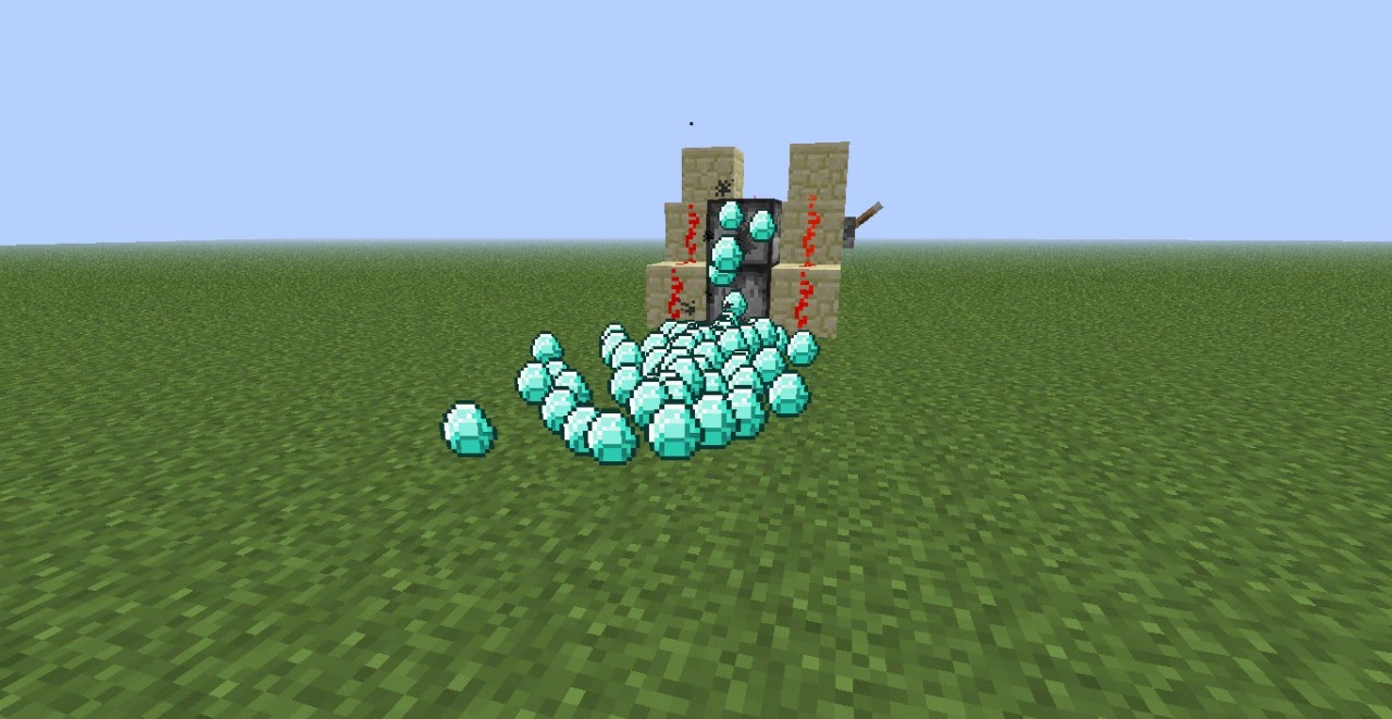 Minecraft: Diamond Machine - YouTube