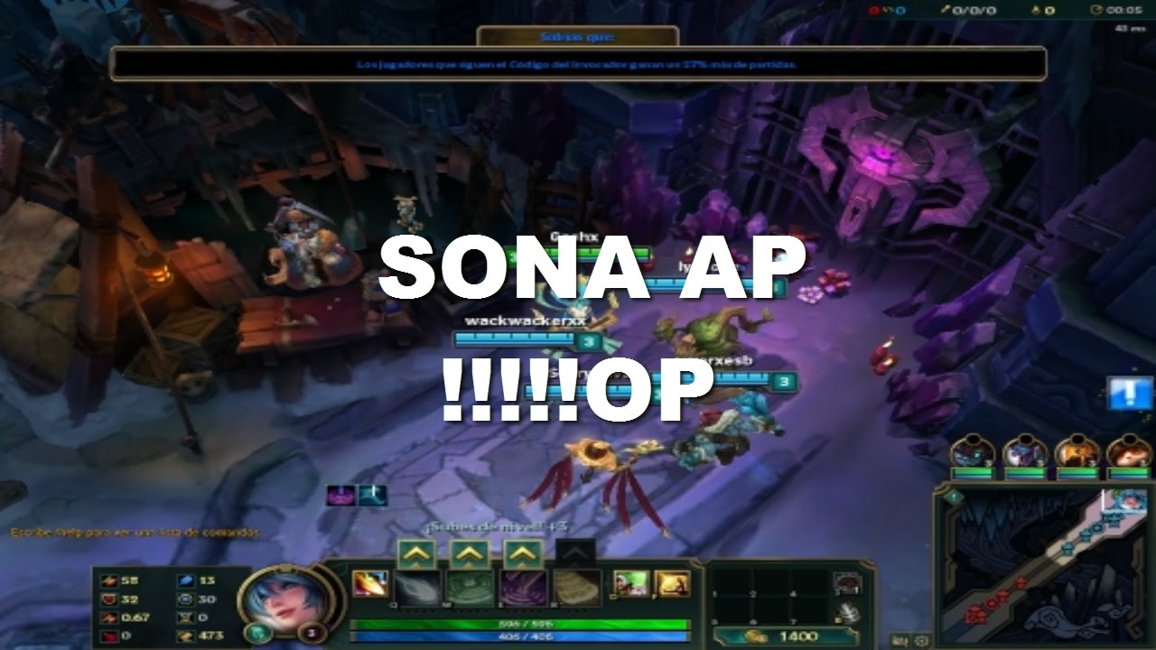 SONA SUPPORT GAMEPLAY | Good match in Aram-League of Legends - YouTube