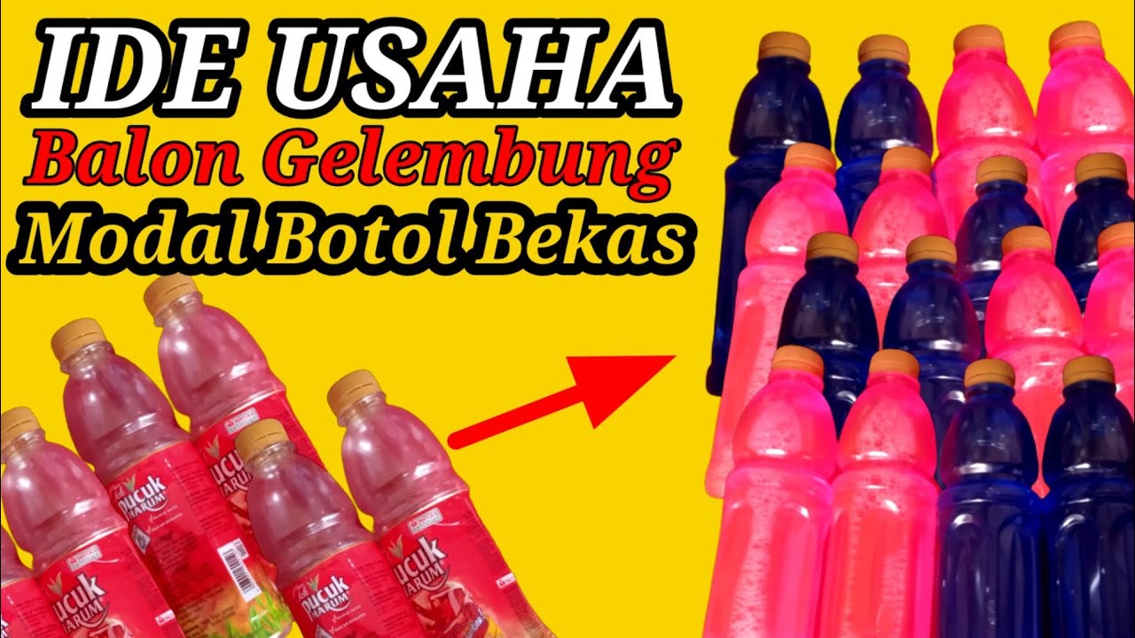 IDE USAHA GELEMBUNG SABUN UNTUK JUALAN # 02 - YouTube