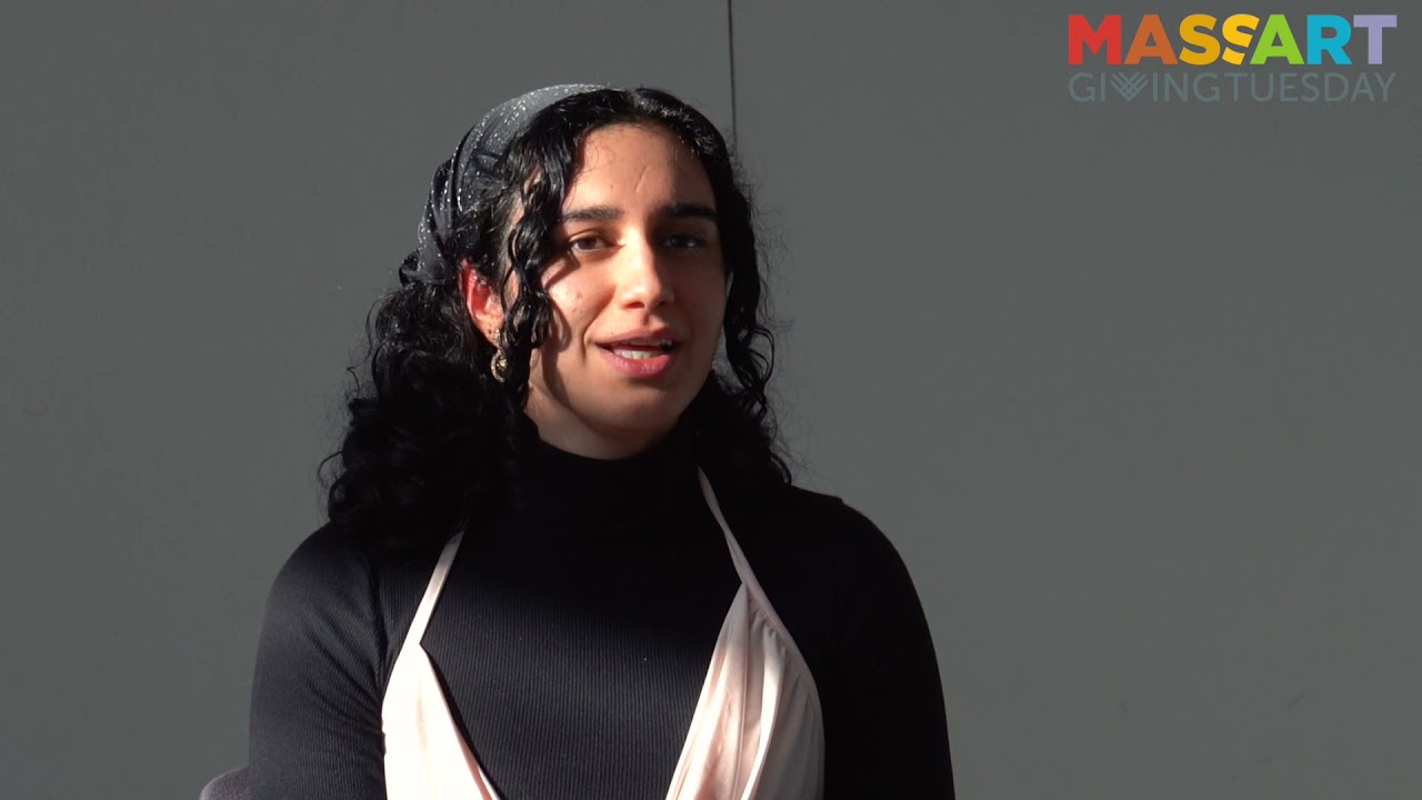 MassArt Giving Tuesday: Esra Cetin - YouTube