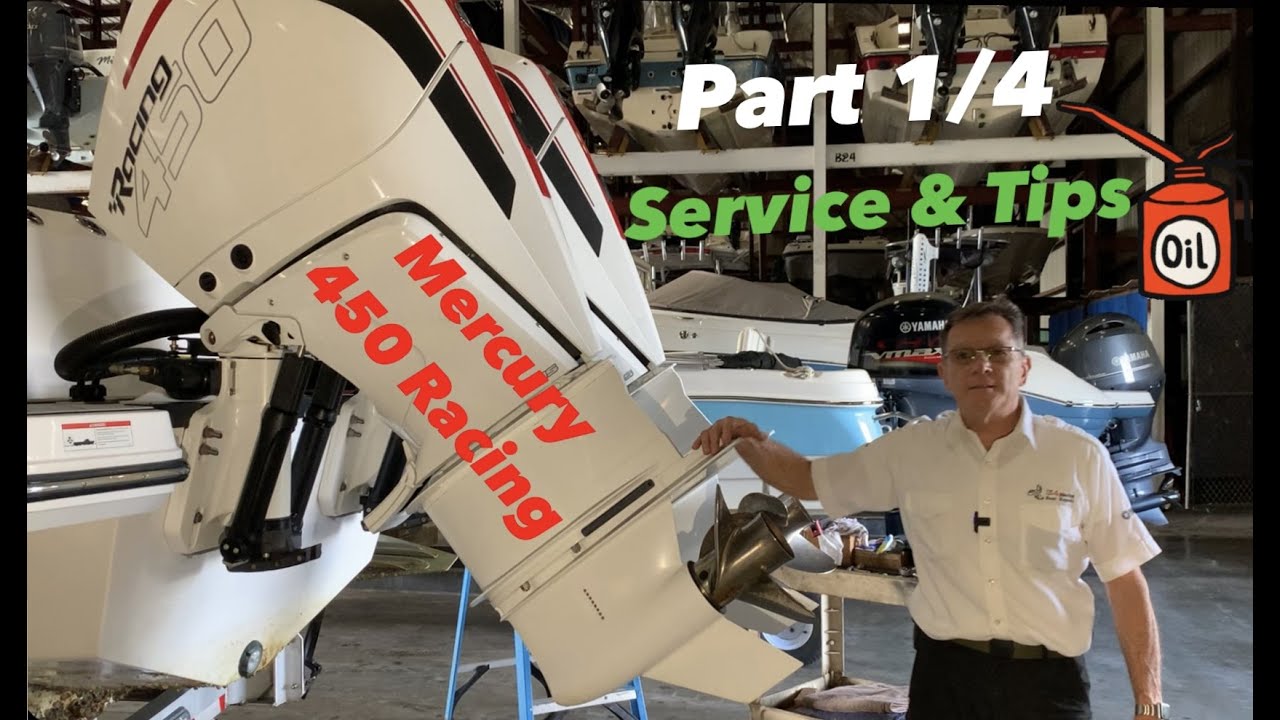 MERCURY 450 RACING V-8 Service Tips (Part 1) - YouTube