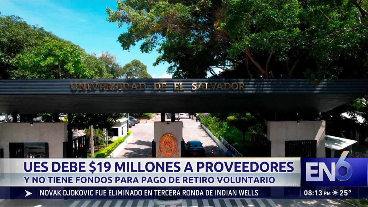 CRISIS FINANCIERA UES - YouTube