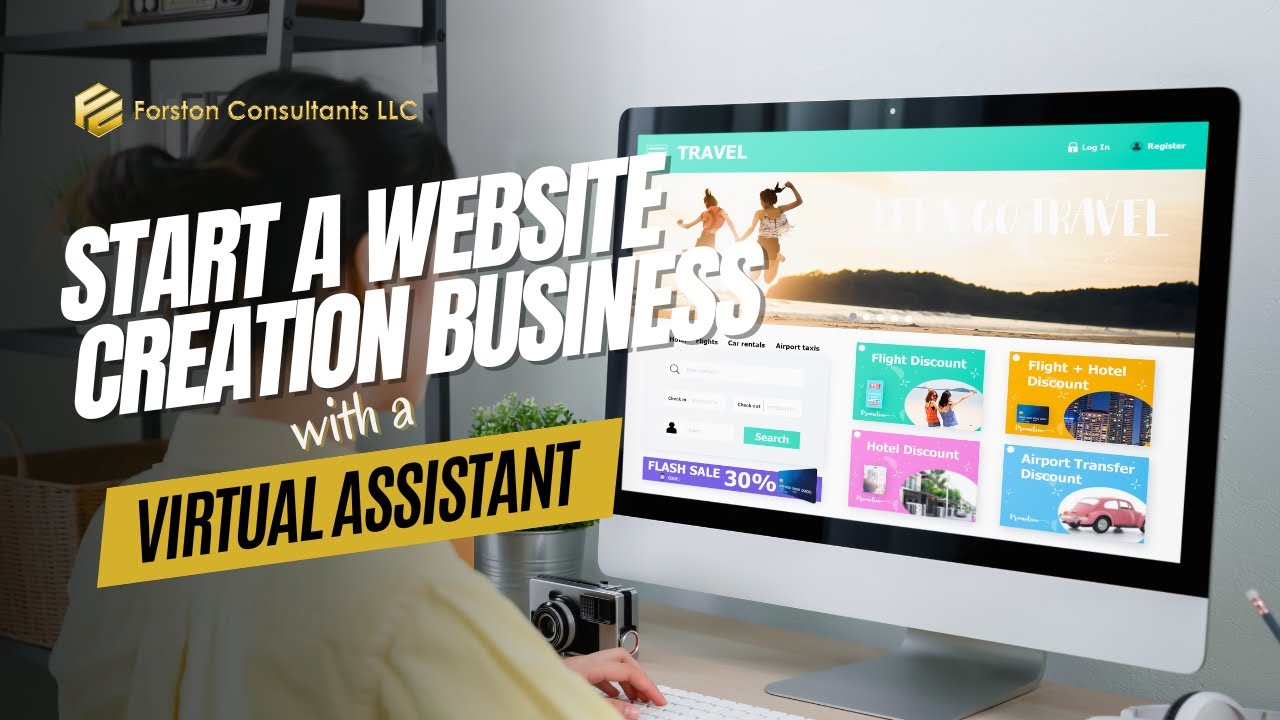 Start a Website Creation Business Using Virtual Assistants at $4 an ...