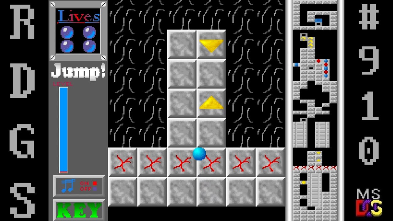Random DOS Game Show #910: Jump! (1993) - YouTube