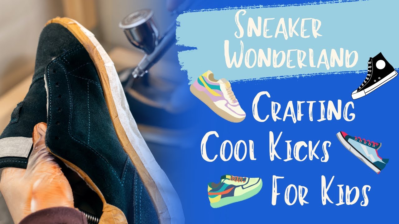 Step Inside the Sneaker Wonderland: Crafting Cool Kicks for Kids! - YouTube