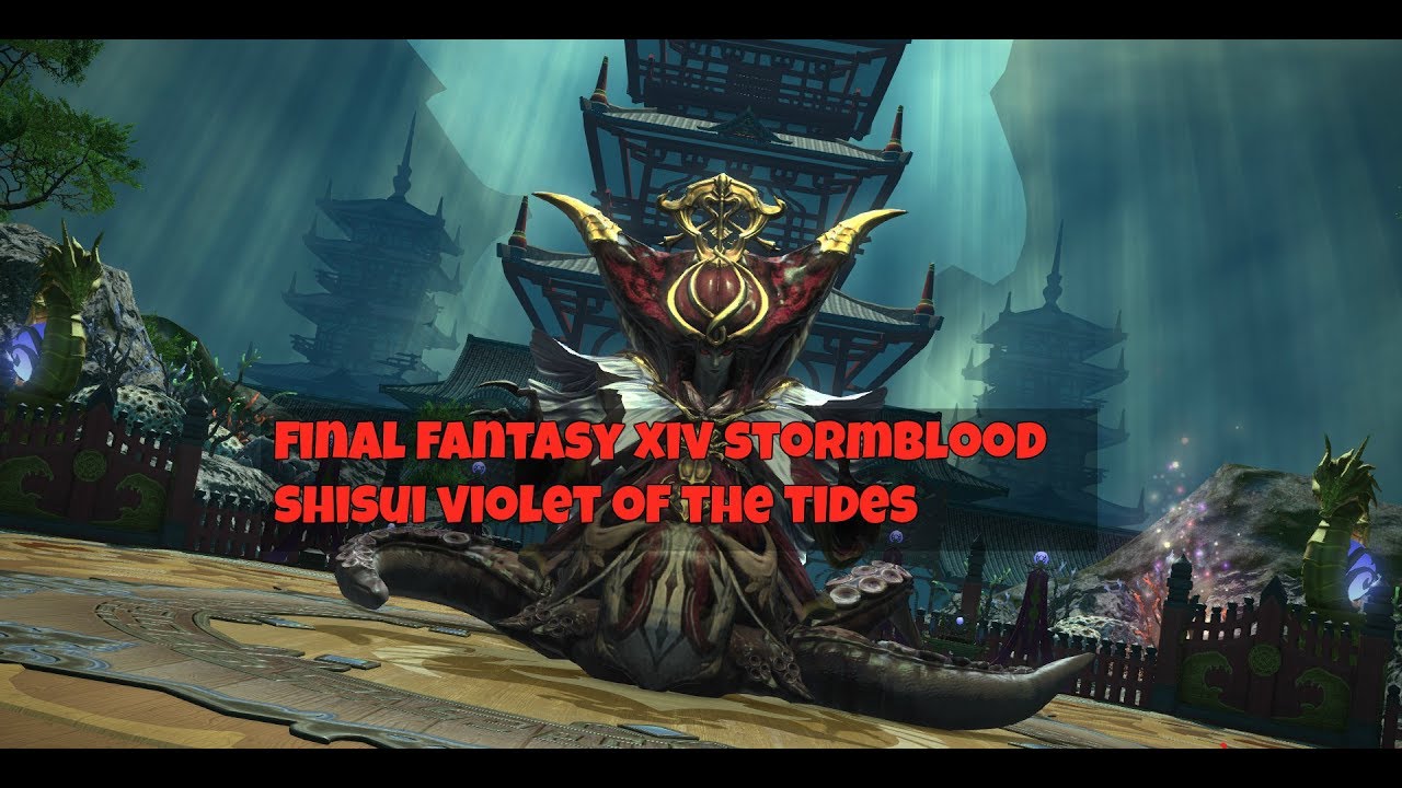 Final Fantasy XIV Stormblood Shisui of The Violet Tides Dungeon Monk ...