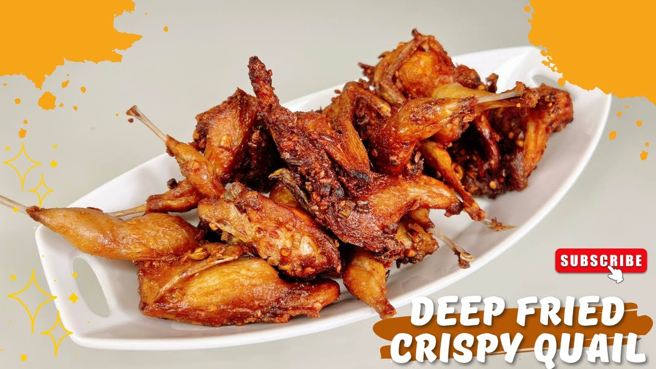 DEEP FRIED QUAIL [4K] - YouTube