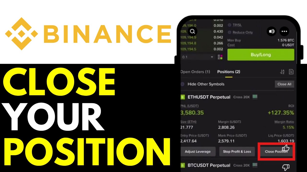 How To Close Your Position On Binance Futures 2025 (QUICK GUIDE) - YouTube