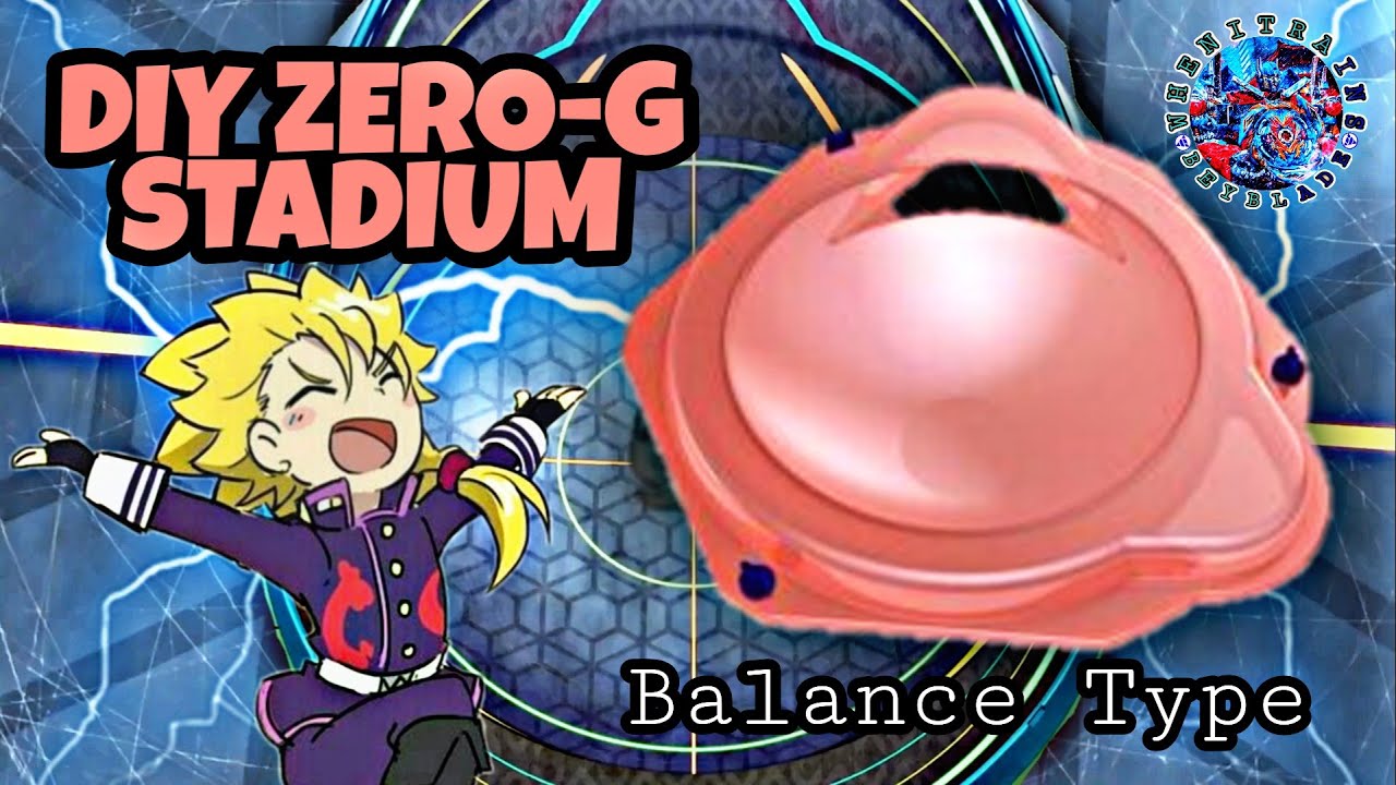 DIY ZERO-G STADIUM BALANCE TYPE | CUSTOM STADIUM BEYBLADE BATTLES - YouTube
