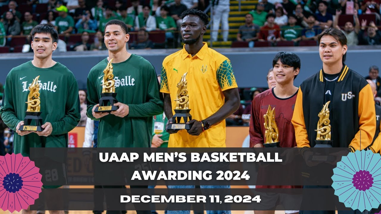 UAAP Men's Basketball Awarding 2024 - YouTube