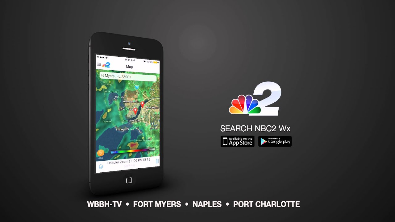 NBC2 Weather App: Power of Live Radar - YouTube
