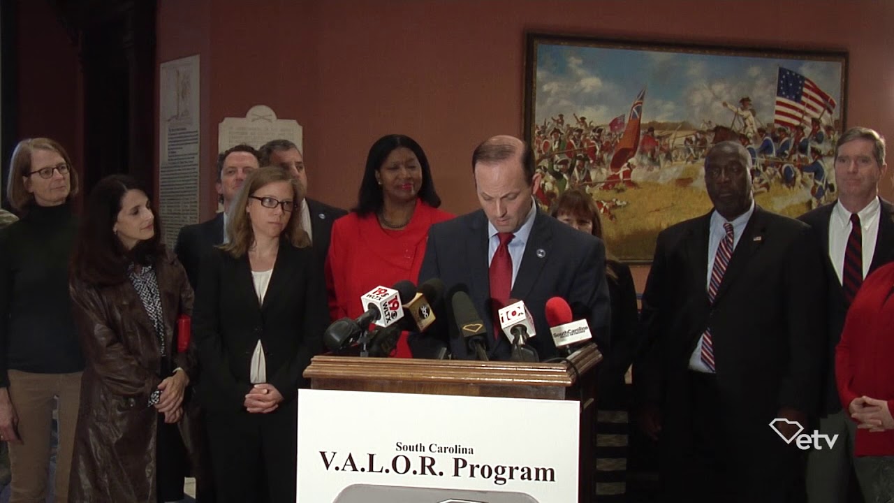 AG Wilson Unveils South Carolina V.A.L.O.R. Program - YouTube