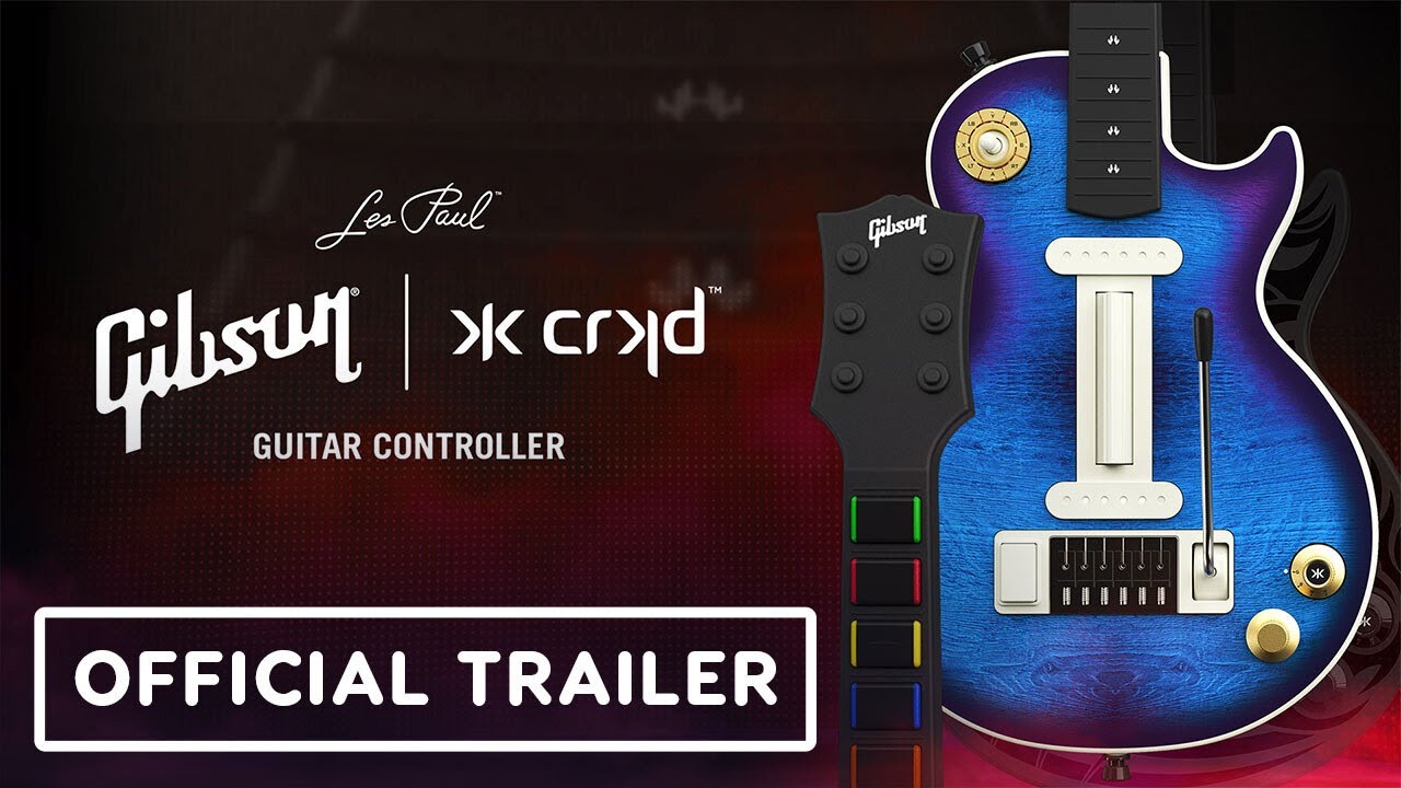 CRKD Gibson Les Paul Guitar Controller – Official Trailer | IGN Fan ...