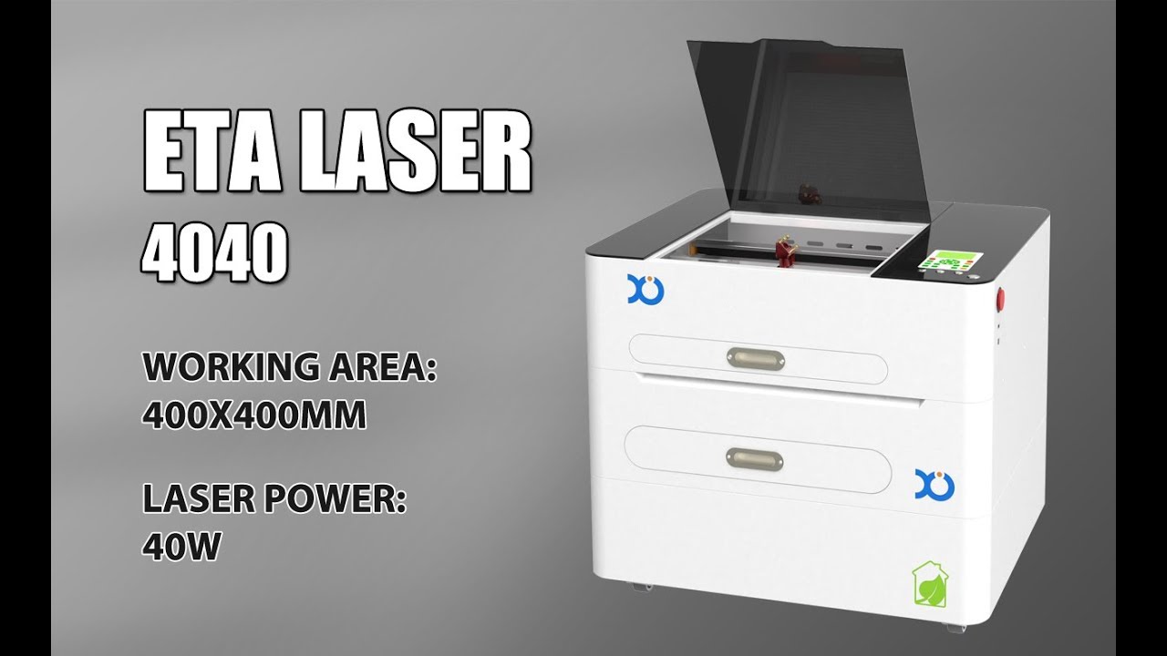 ETA Laser Machine cut 3D acrylic lamp - YouTube