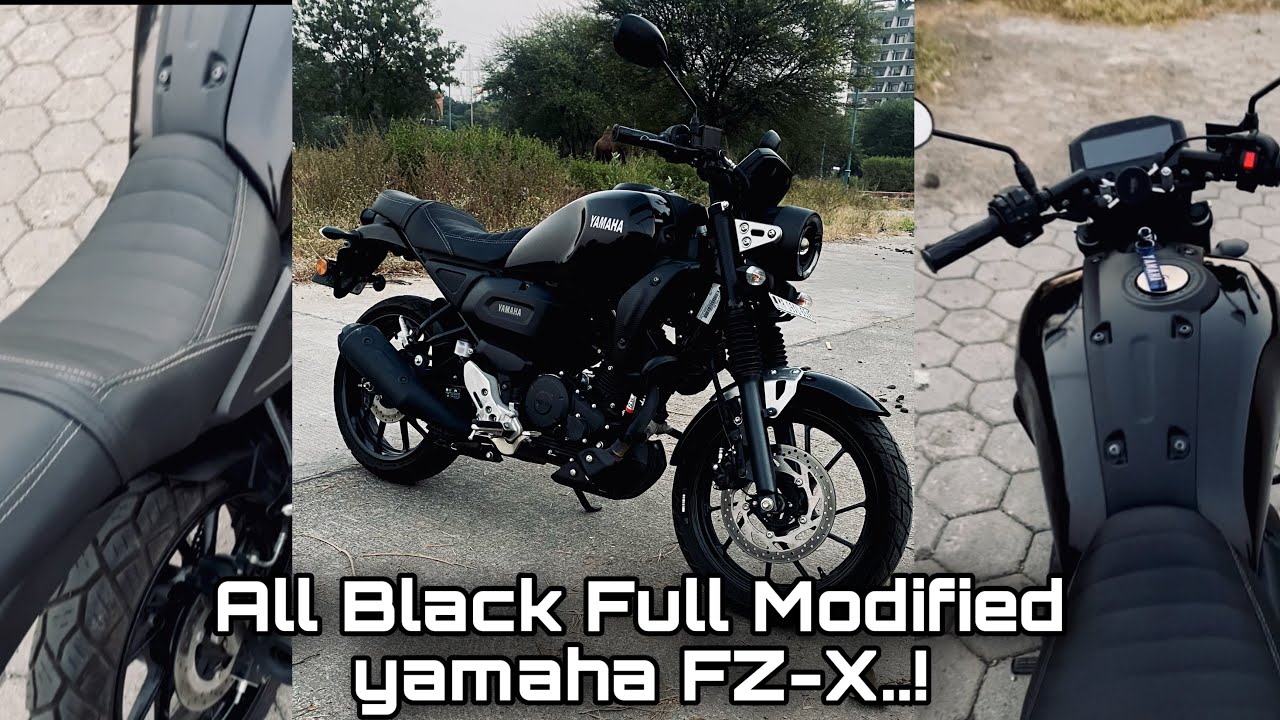 Yamaha FZ-X converted into XSR 155 | best FZ-X of INDIA | New handlebar ...